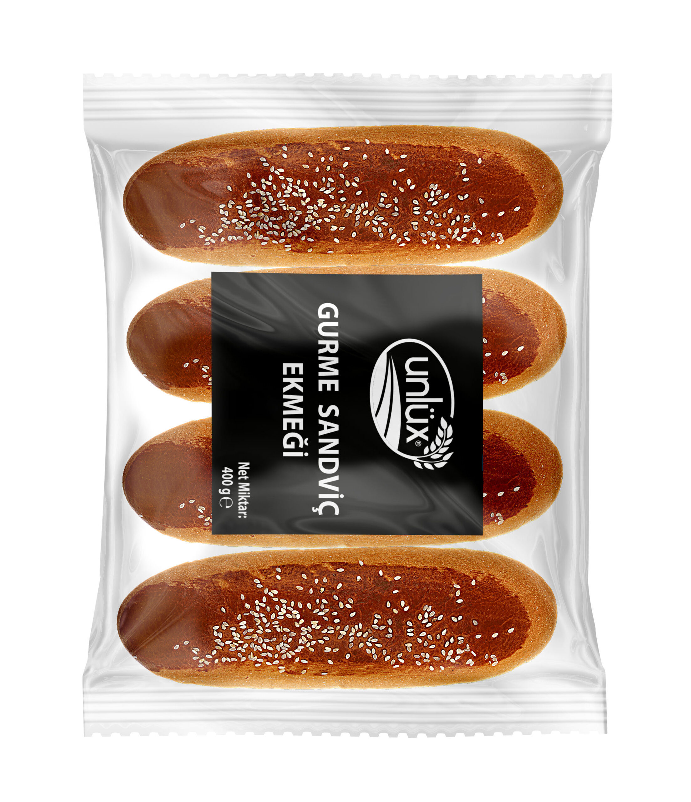Gourmet Sesame Sandwich Bread 400g (File) - Unlux - Başak Gıda A.Ş.