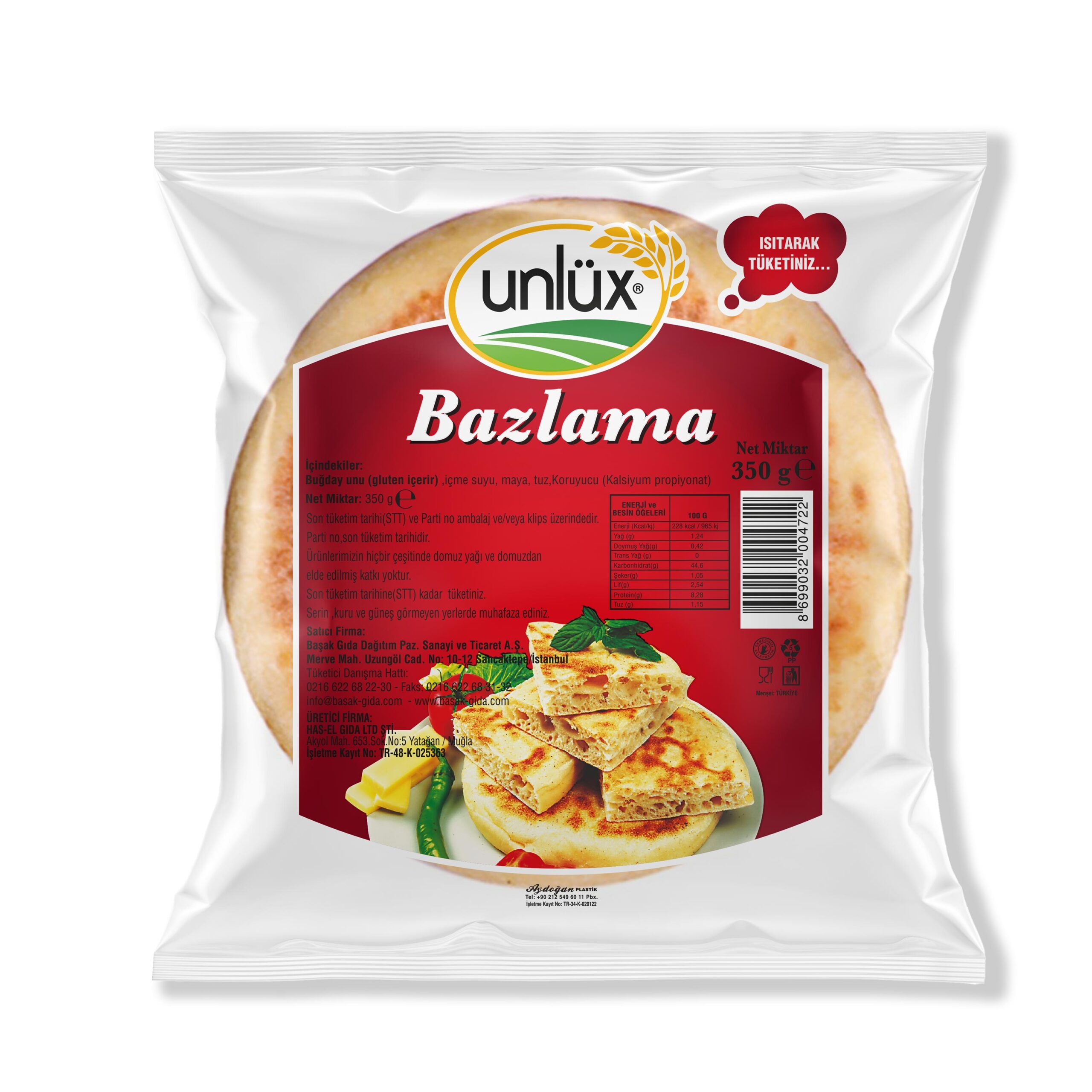 Unlüx Bazlama - Başak Gıda A.Ş.